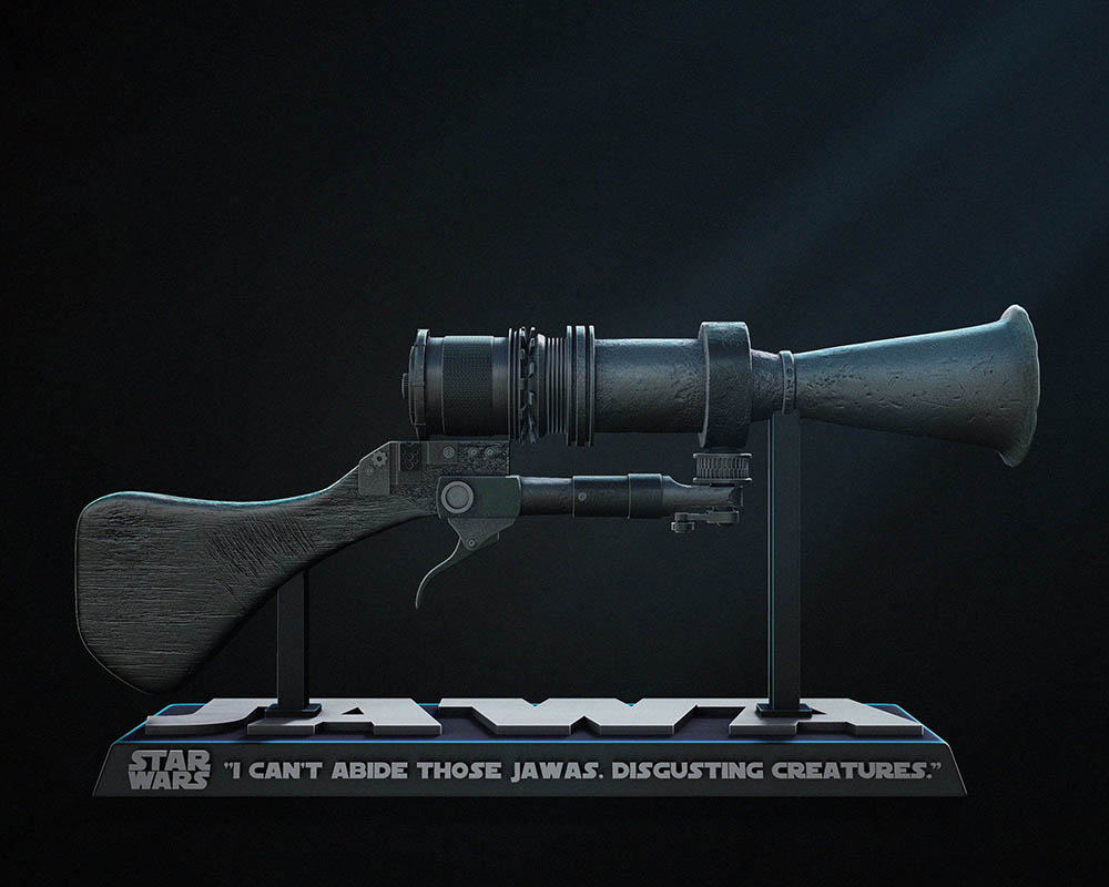 Jawa Blaster – Weapon - Klaxium