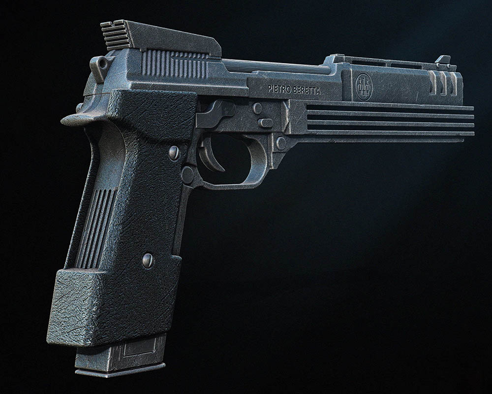 Robocop – Gun – Weapon - Klaxium