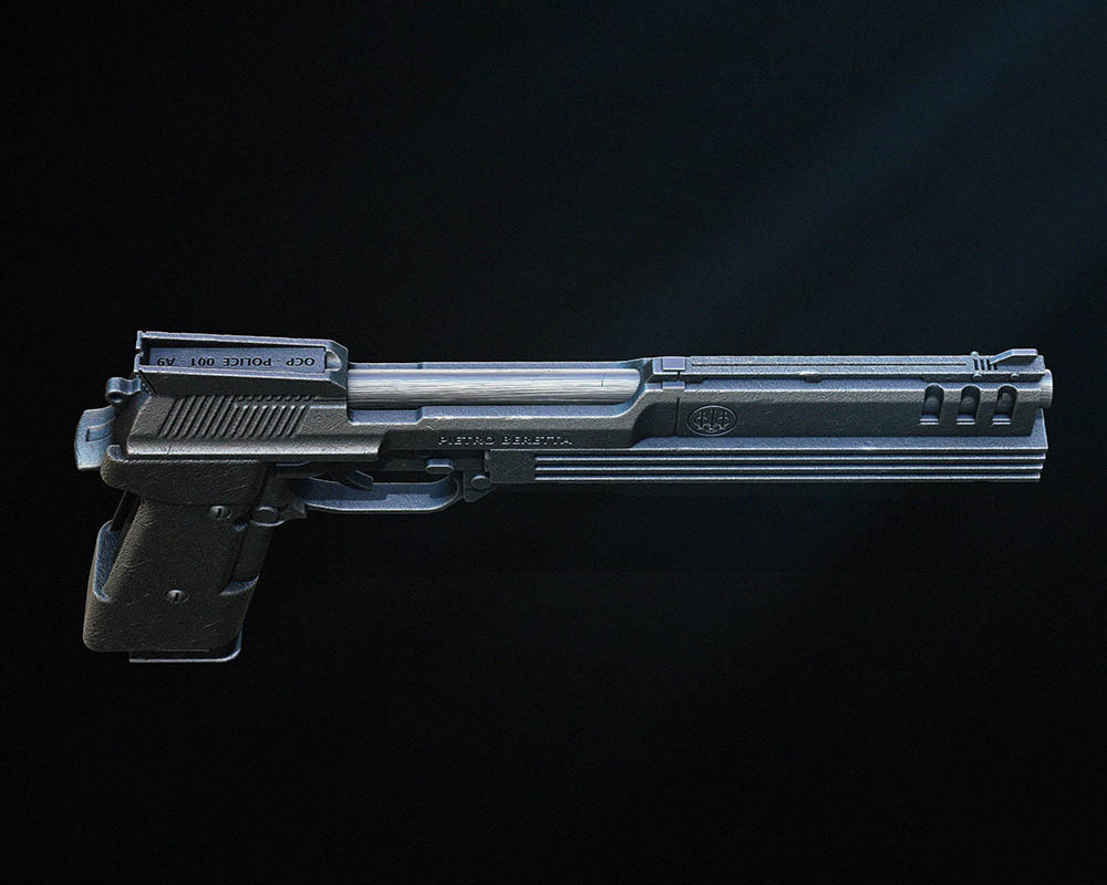Robocop – Gun – Weapon – Klaxium