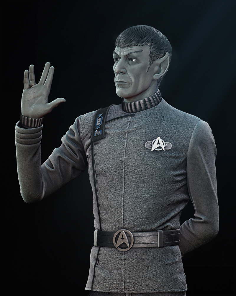 Spock – Sculpture – Klaxium
