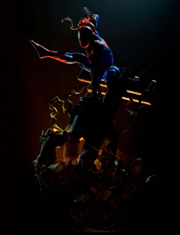 Spider Man – Sculpture - Klaxium