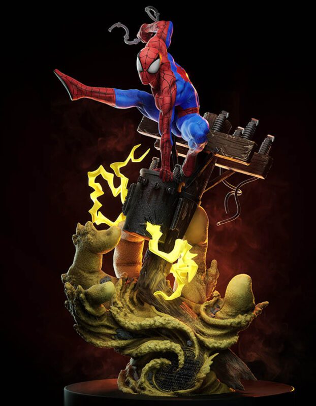 Spider Man – Sculpture - Klaxium