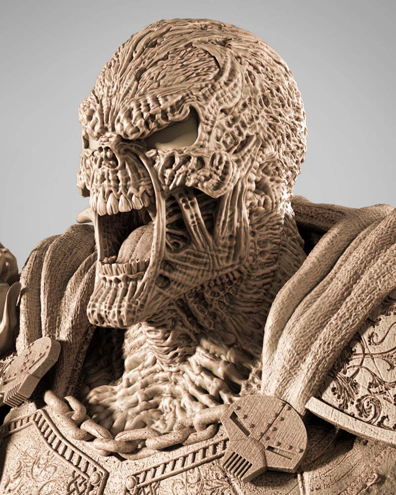 Medieval Spawn – Portrait Bust - Klaxium