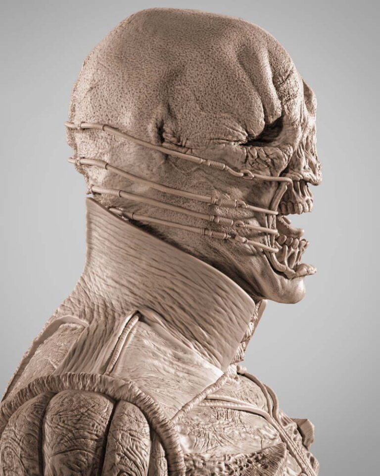 Chatterer – Portrait Bust - Klaxium